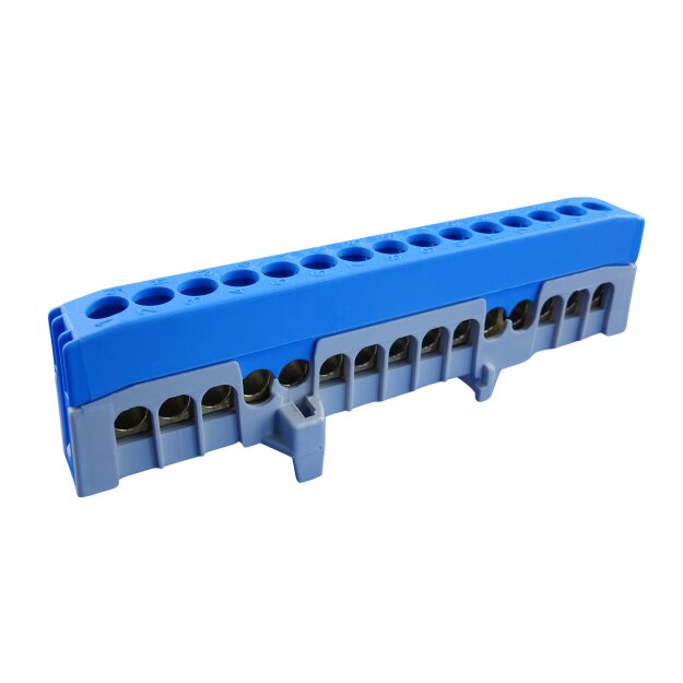 Pollmann Nullleiterklemme N15-F2 Blau | Voltking, 3,28